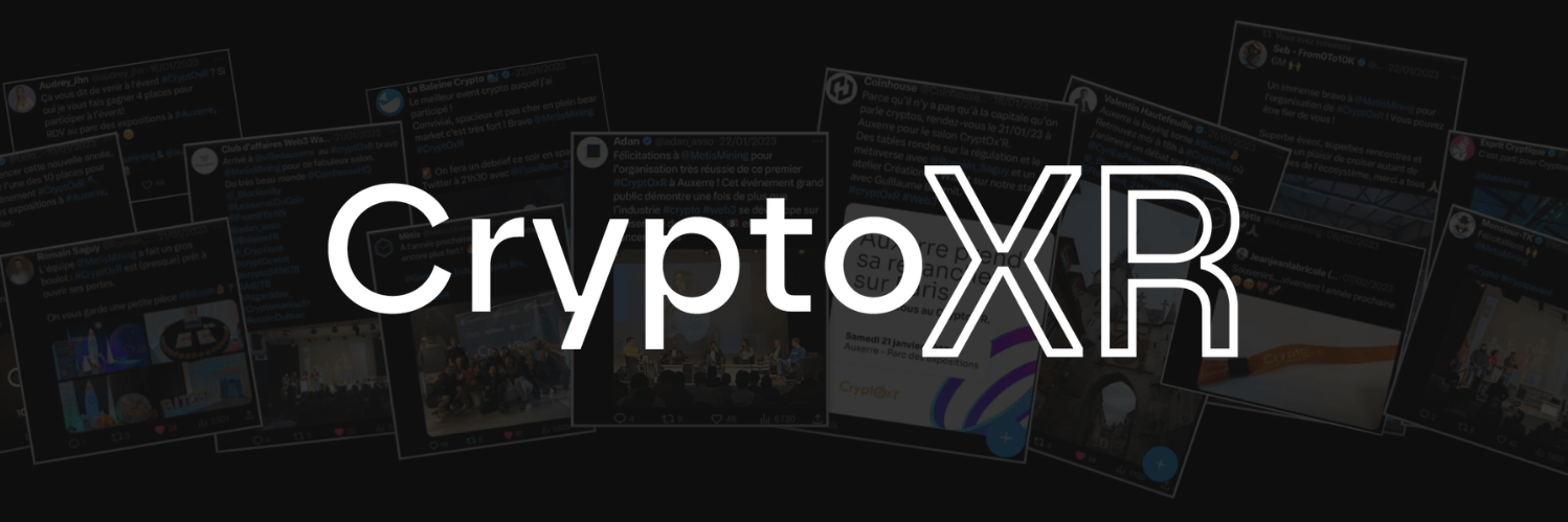 CryptoXR 2024 - Auxerre - Du 25 au 27 janvier 2024