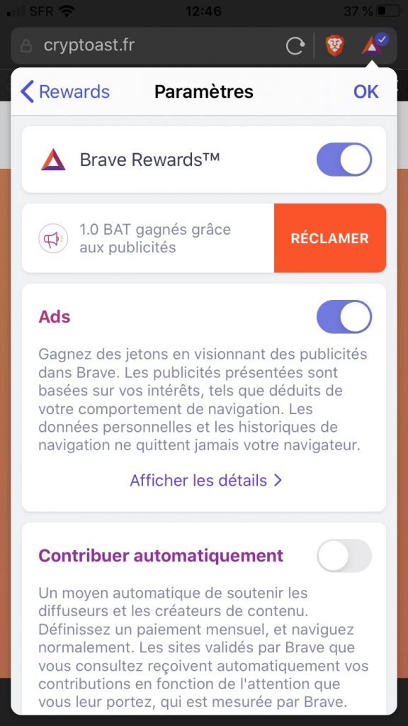 Brave - Le navigateur internet ultra rapide et sans publicités - Cryptoast