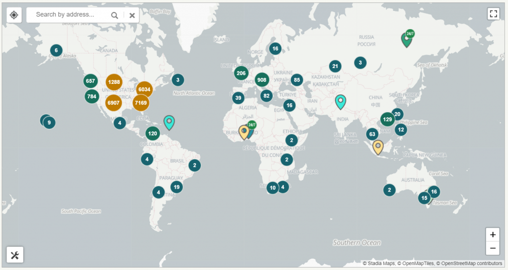 Il y a désormais 24 000 distributeurs de Bitcoin (BTC) dans le monde